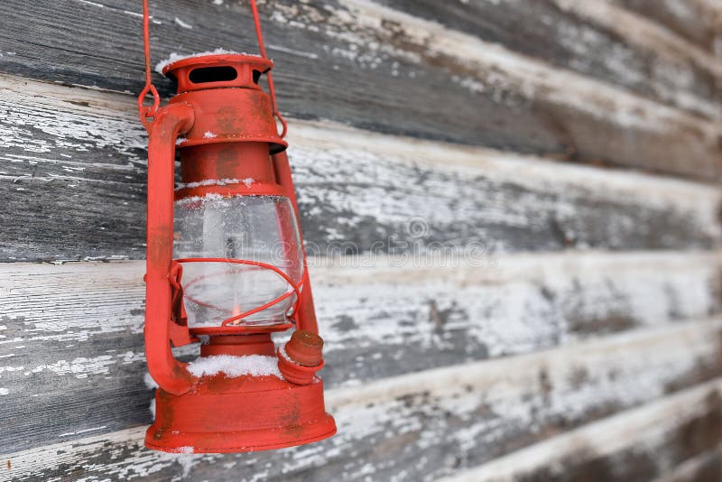 Old Red Lantern stock photo. Image of ornament, decoration - 137138632