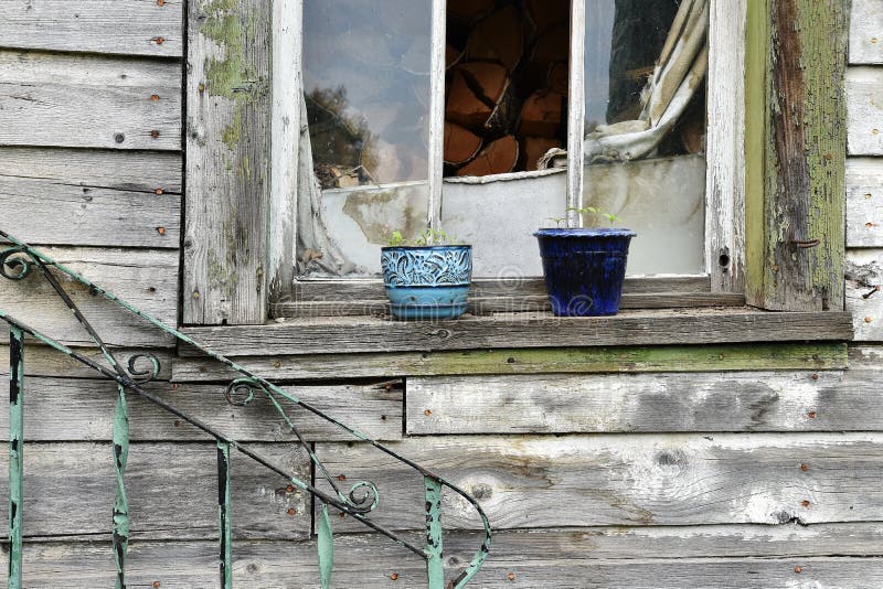 Old Weathered Window stock photo. Image of window, painted - 83574086