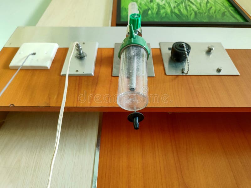 Close Up Image of Oxygen Flow Meter Editorial Stock Photo - Image of ...