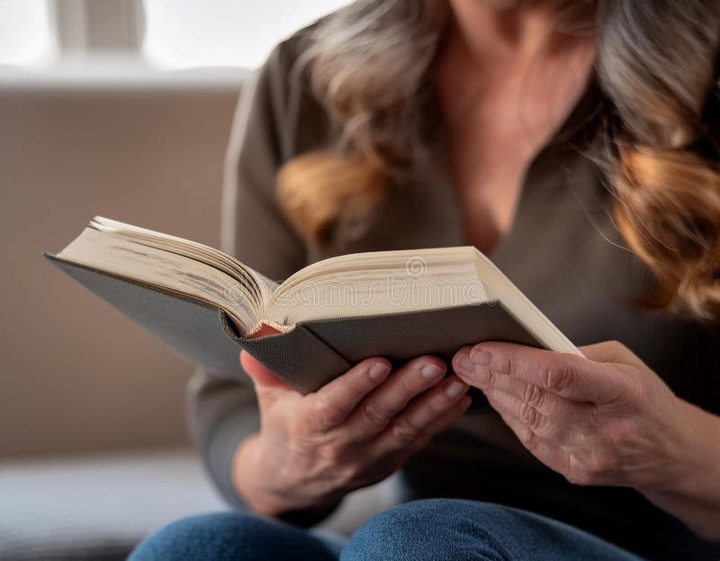 Person Reading a Book, Symbolizing Personal Interest, Learning, and ...