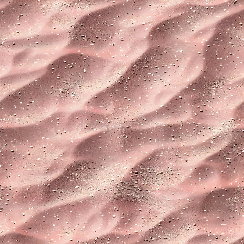 Pink Sand Dunes Texture, Seamless Pattern. Stock Image - Image of ...