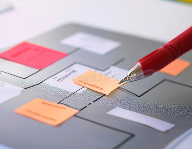 Problem Solving Diagram, Illustrating Solutions, Strategy, and ...