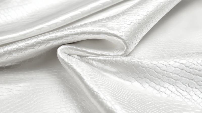 A Close-up Image Reveals a Beige Fabric with a Unique, Scaly Texture ...