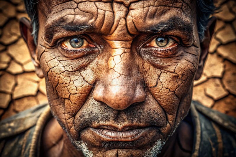 Severe Dry Skin a Closeup Look at Dehydration and Its Impact on Skin ...