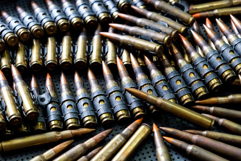 Image of Rifle Bullets stock photo. Image of pistol - 226294316