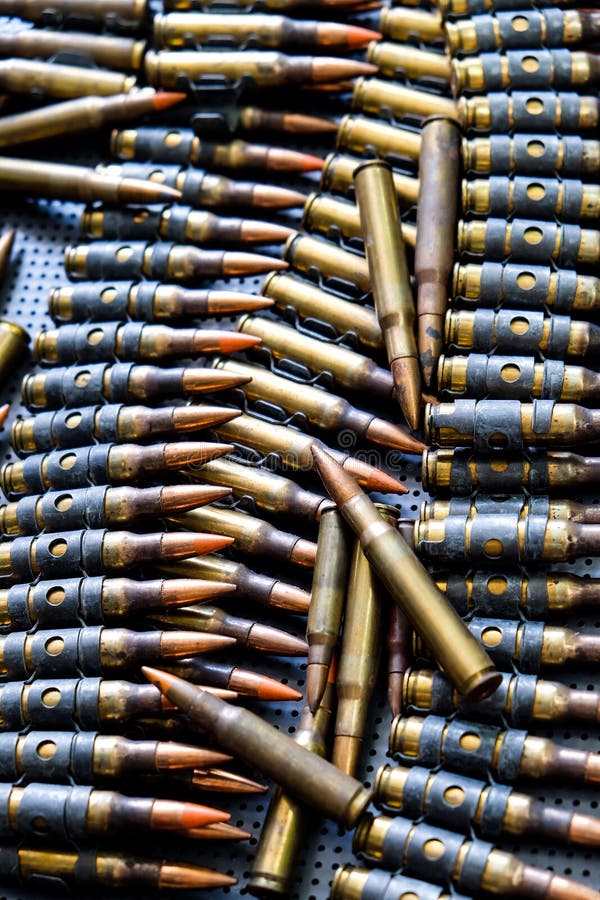 Image of Rifle Bullets stock image. Image of conflict - 226294247