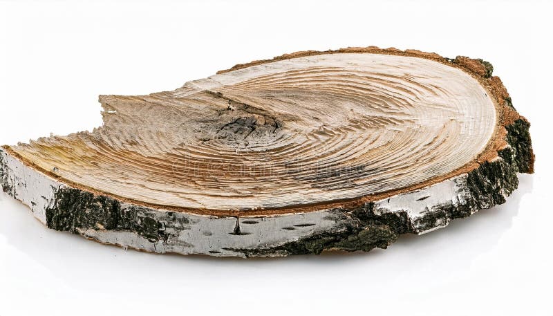 Rustic Birch Wood Slice Natural Wooden Texture Circular Tree Cross ...