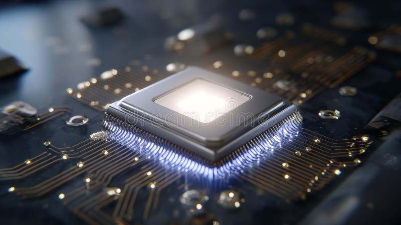 Exploring the Cutting Edge of Technology with a Close Up on a ...