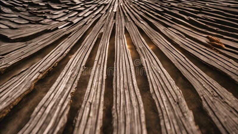 Wooden Plank Structure Close-Up Stock Footage - Video of architecture ...