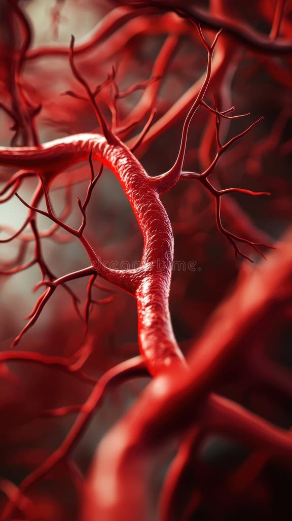 Close Up Image of a Single Red Blood Cell Under Microscope with ...