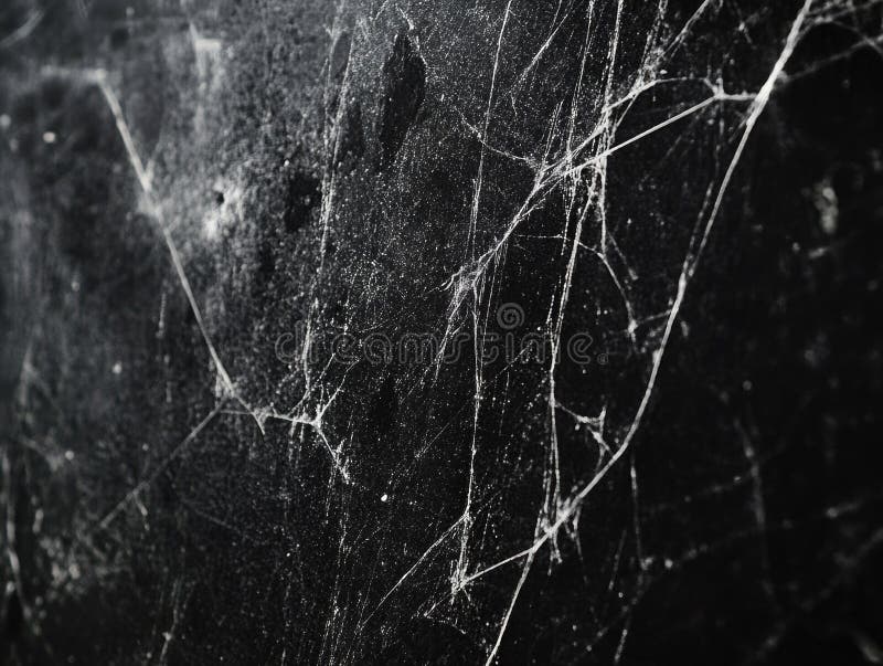Grungy Webbing Texture on Black Background Stock Illustration ...
