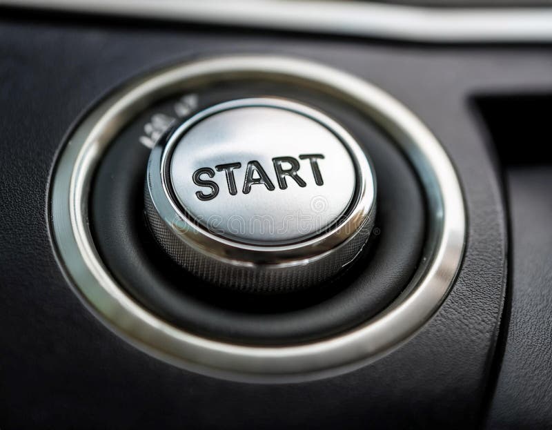 Start Button on a Device, Representing Initiation, Beginning, and ...