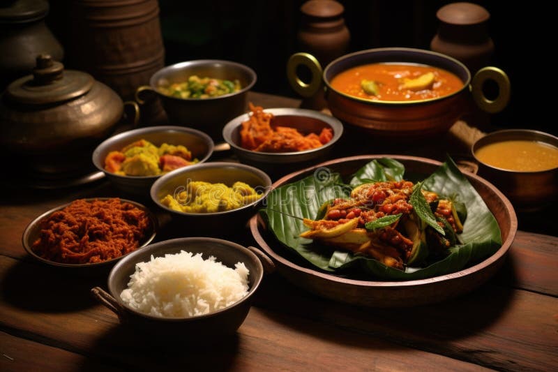 Close Up Image of Traditional Home Cooked Food Stock Image - Image of ...