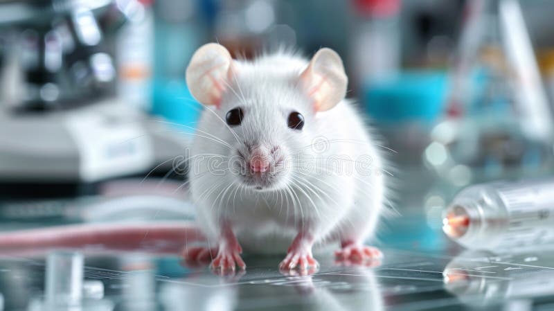 Laboratory Glassware Reflective Surface Scientific Research Experiment ...