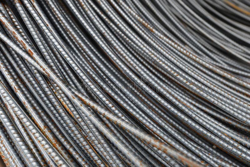 Close Up Images of Steel Bars for Construction Stock Photo - Image of ...