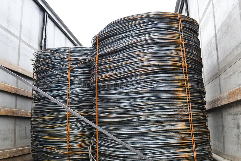 Close Up Images of Steel Bars for Construction Stock Photo - Image of ...