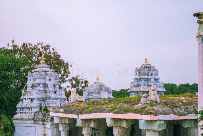 Close Up of Indian Temple Old One Stock Image - Image of hinduism ...