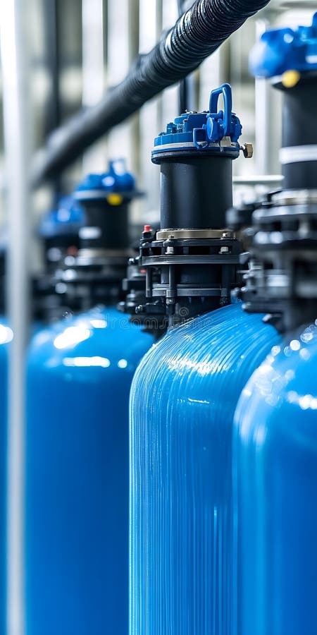 Close-up of Industrial Components Stock Illustration - Illustration of ...