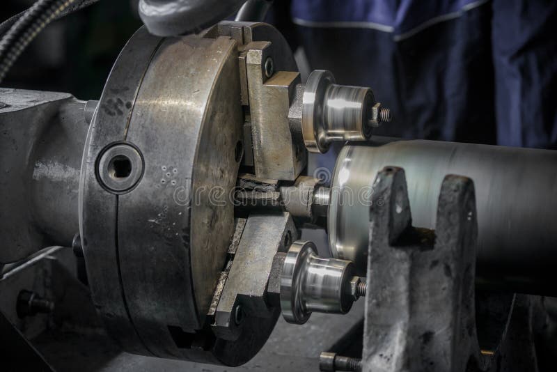 Close-up of Industrial Machine Stock Photo - Image of building, iron ...