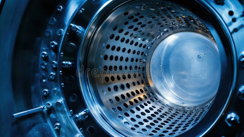 Industrial Perforated Drum Rotating Inside Mechanism for Manufacturing ...