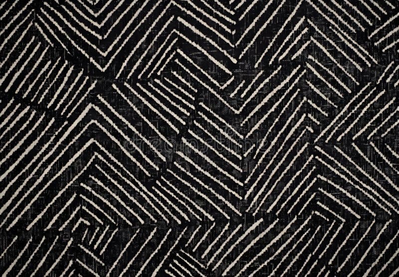 Geometric Ink Drawing Pattern Fabric Design Stock Illustration ...