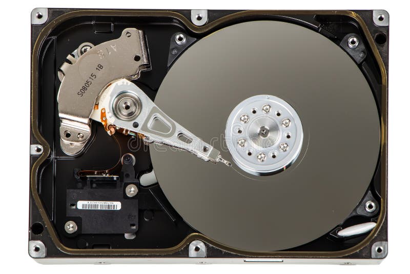 Inside Hard Drive Picture. Image: 1444278