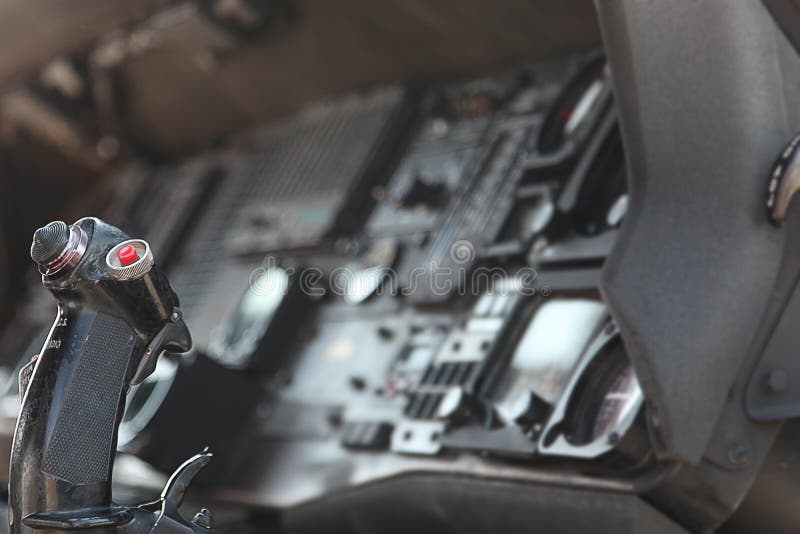 Close Up of Inside Fighter Jet Cockpit Stock Photo - Image of fighter ...