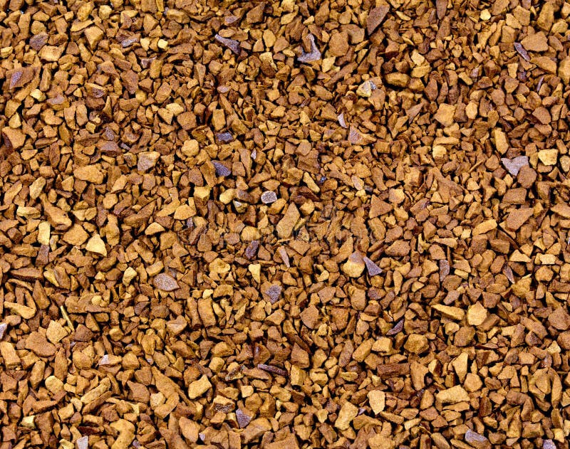 Close Up of Instant a Coffee Powder Stock Photo - Image of crushed ...