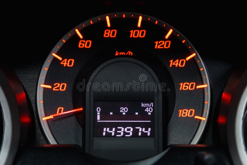Speedometer stock image. Image of pointer, race, odometer - 222934055