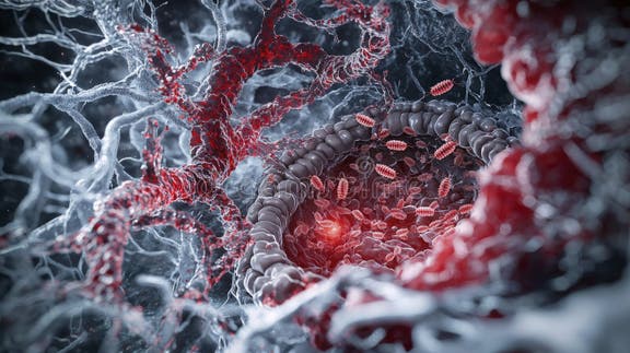 Close-up on Intestinal Flukes Intricate Digital Visualization of Their ...