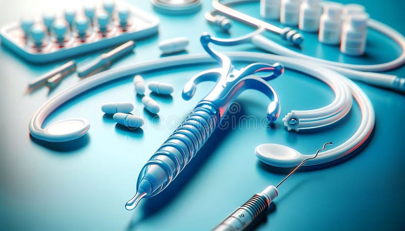 Close Up of Intrauterine Device IUD on Vibrant Blue Background Stock ... Close Up of Intrauterine Device IUD on Vibrant Blue Background Stock ...