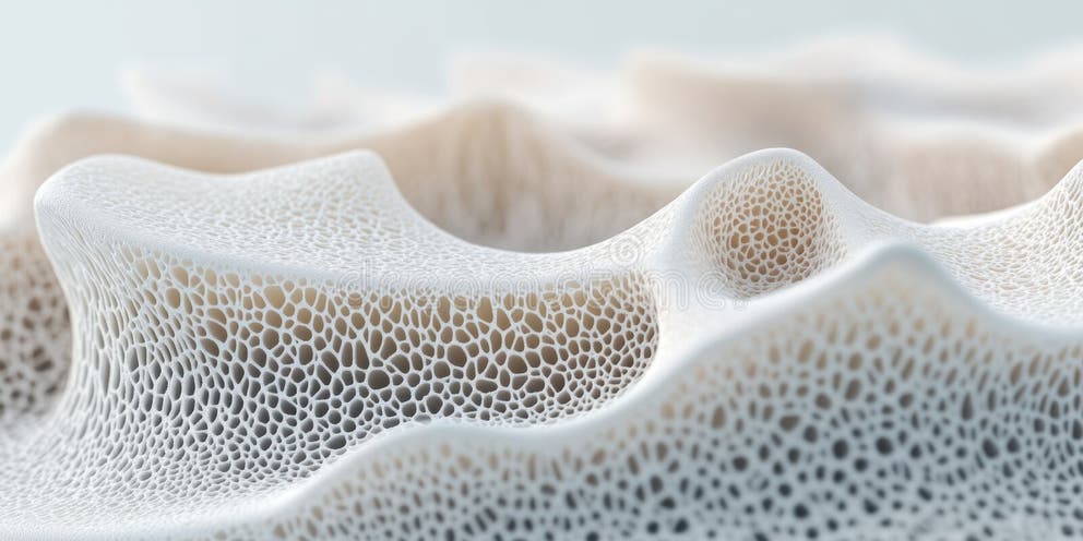 Close-up of an Intricate Coral-like Structure Reveals Delicate Patterns ...