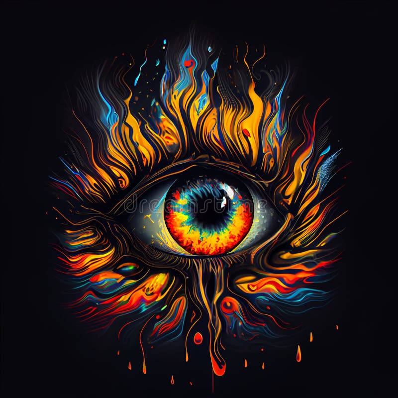 4+ Psychedelic flames Free Stock Photos - StockFreeImages