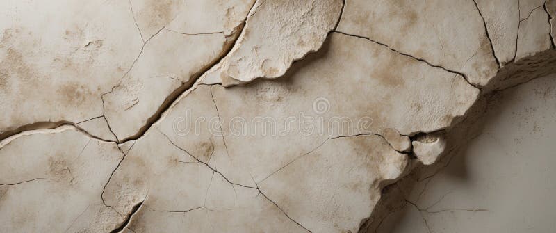 Close Up of Ivory Surface with Natural Cracks and Organic Texture Stock ...
