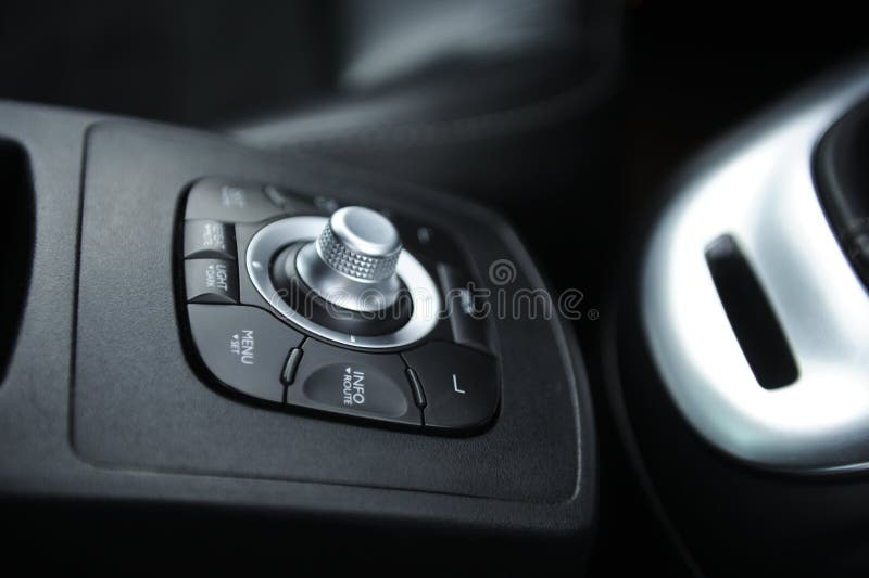 Close-up of Joystick, Car Dashboard Stock Photo - Image of beautiful ...