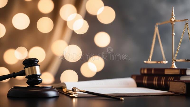 Close Up of Judge Holding Gavel Stock Illustration - Illustration of ...