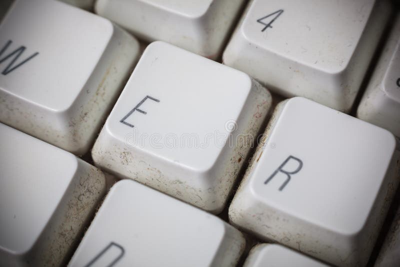 Close up on keyboard stock photo. Image of close, keys - 37851104
