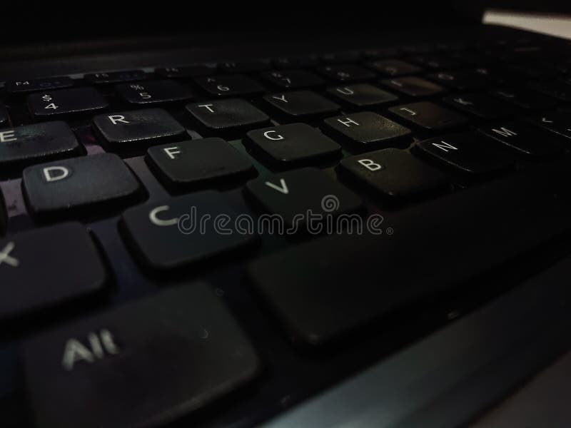 A close-up keyboard stock image. Image of white, concept - 313942669