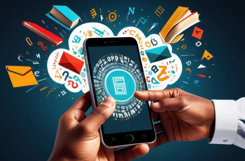 Close Up of Knowledge in Your Hands at 19-12-2024 Stock Illustration ...