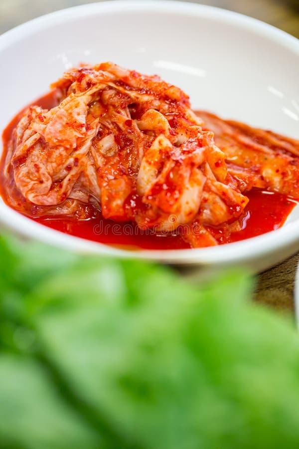 Korean Kimchi with Side Dishes and Vegetables Stock Photo - Image of ...