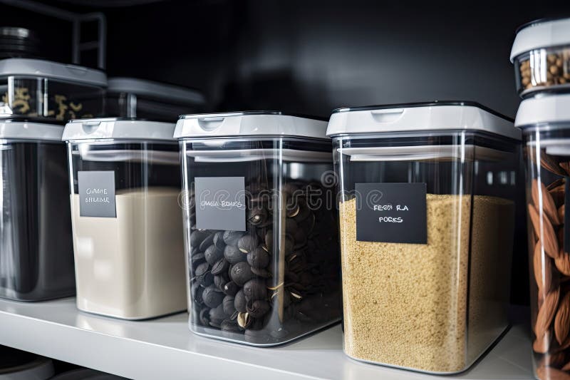 Labeled Containers Stock Illustrations – 207 Labeled Containers Stock ...