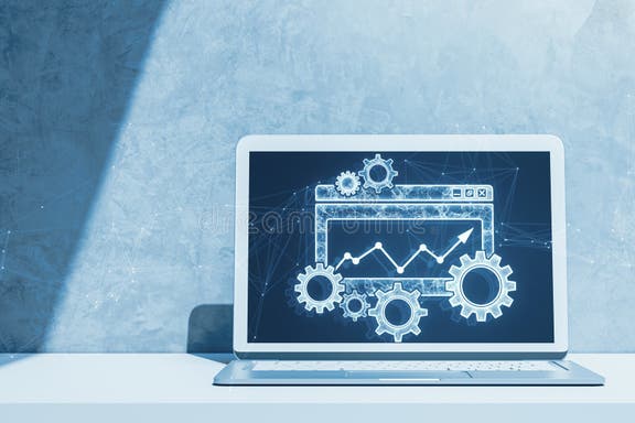 Project Management Background Cogs Stock Illustrations – 132 Project ...