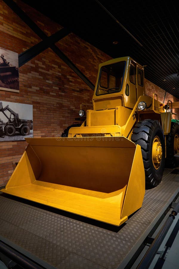 Close-up of a Large Engineering Bulldozer Editorial Stock Photo - Image ...