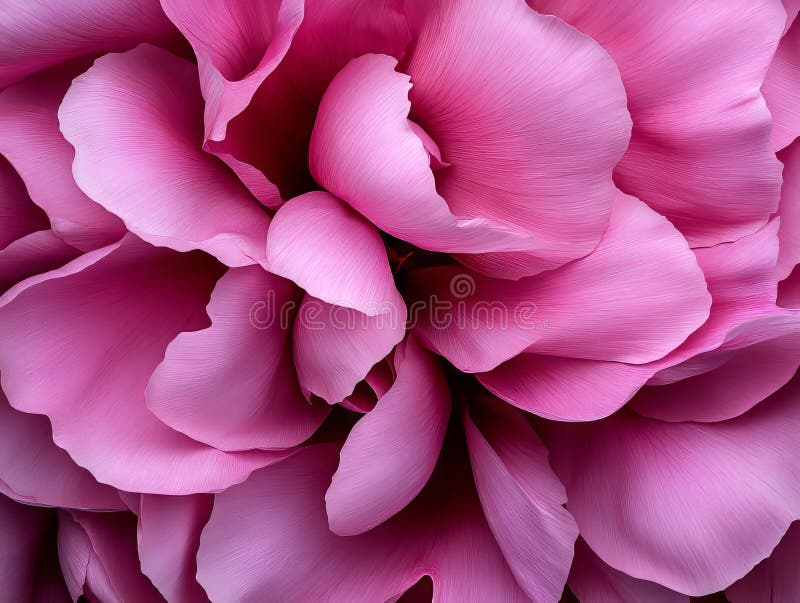 A Close Up of a Large Pink Flower with a White Background Stock Photo ...
