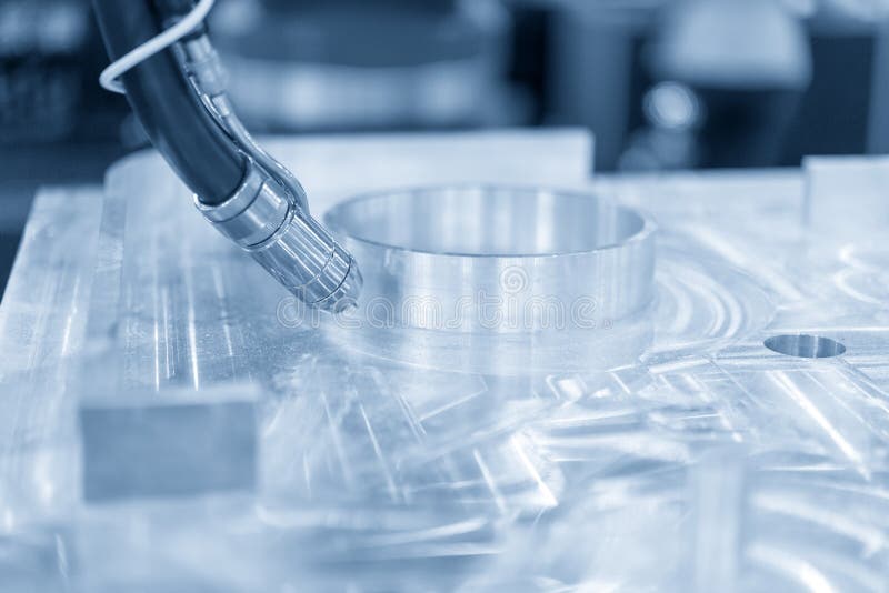 Close-up of the Laser Welding Torch Stock Image - Image of precision ...