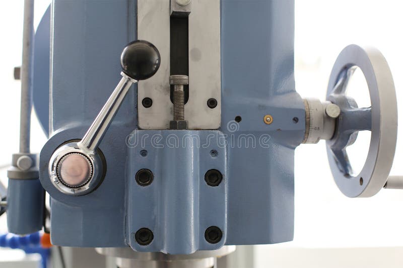 Lathe, CNC Machine, Control Elements Stock Photo - Image of production ...