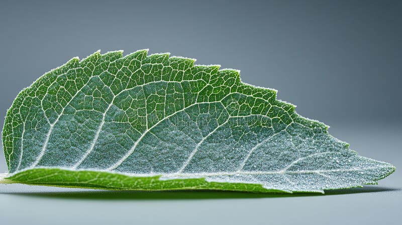Close-up leaf veins stock illustration. Illustration of plant - 370209873