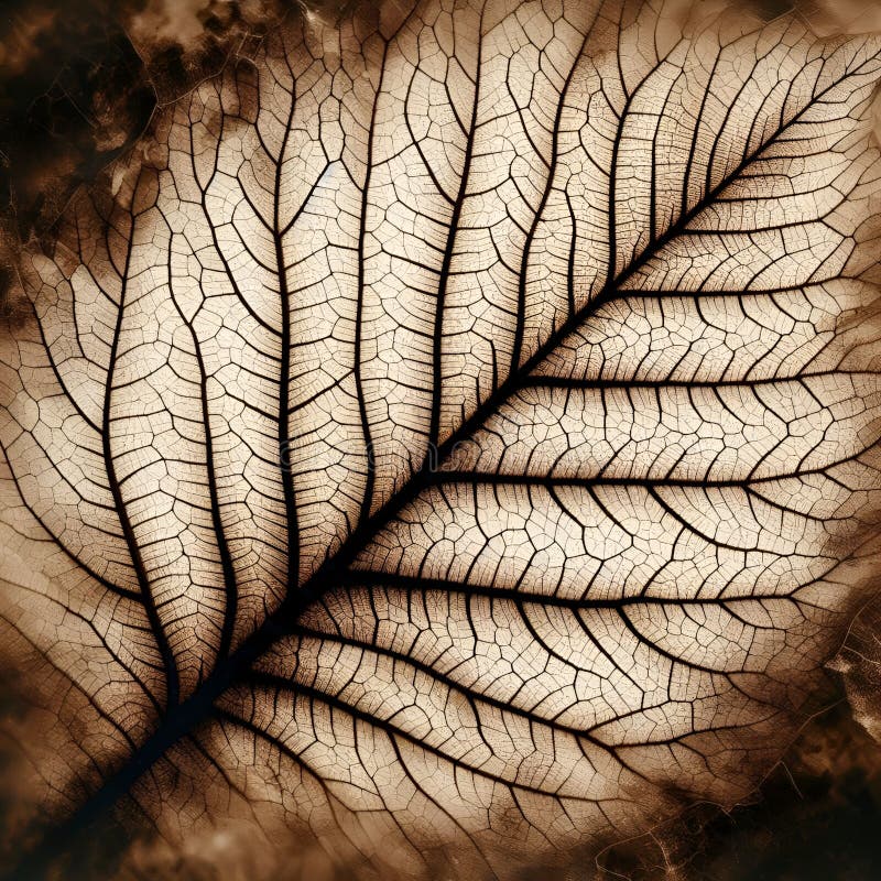 A Close Up of a Leaf with the Word, a Drawing of a Leaf Stock ...