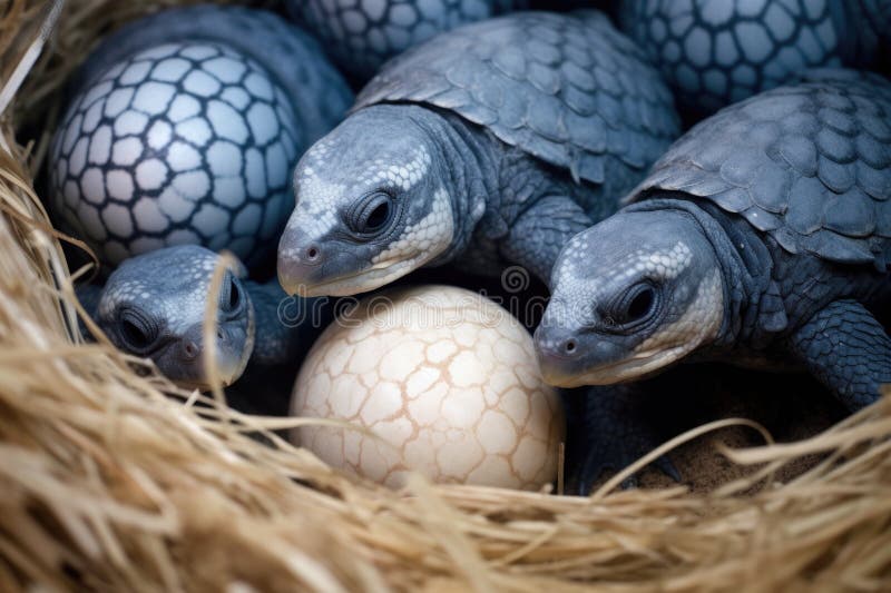 Close-up of Leatherback Sea Turtle Eggs in Nest Stock Image - Image of ...