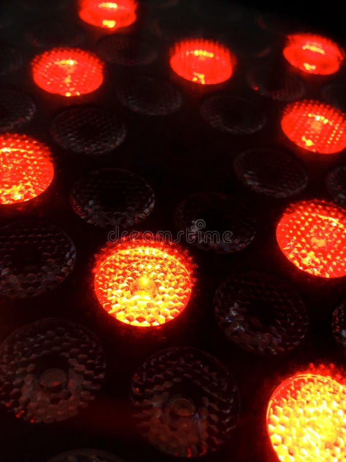 Close Up of a LED Light Lamp Stock Photo - Image of closeup, bright ...
